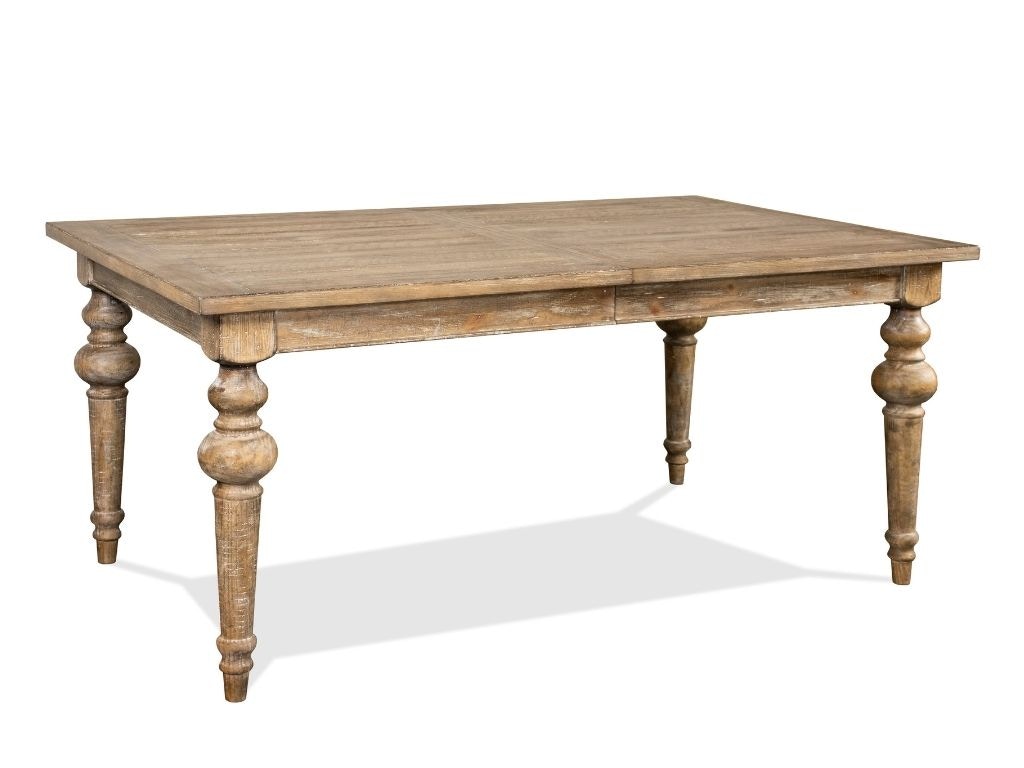 Riverside Casual Dining Sonora Snowy Desert Dining Table 54950 54950 - Woodstock Furniture